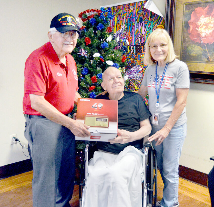 Blind Air Force Veteran in Wintersville Care Center Receives Special ...